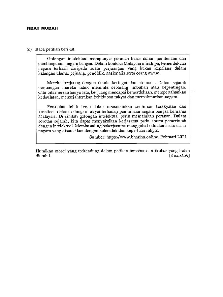 Bahan Sbpi Pekan 2024 | PDF