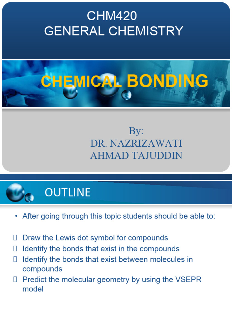 Chapter 5 - Chemical Bonding | PDF