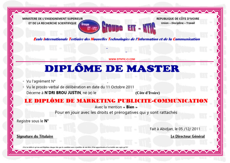 Carton Groupe Eit-Ntic | PDF