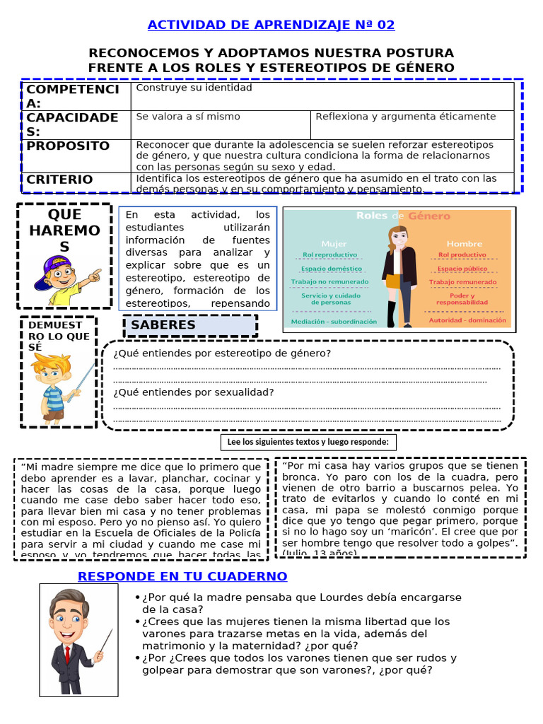 ACTIVIDAD de Aprendizaje N 02 - DPCC | PDF