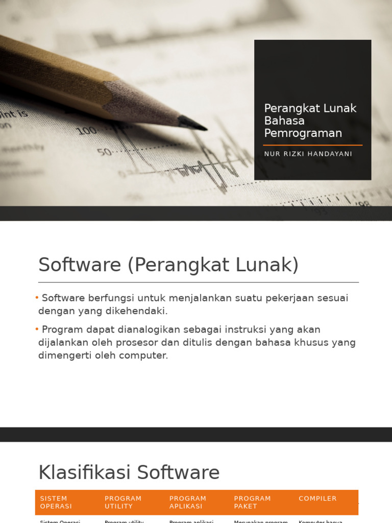 Perangkat Lunak Bahasa Pemrograman | PDF