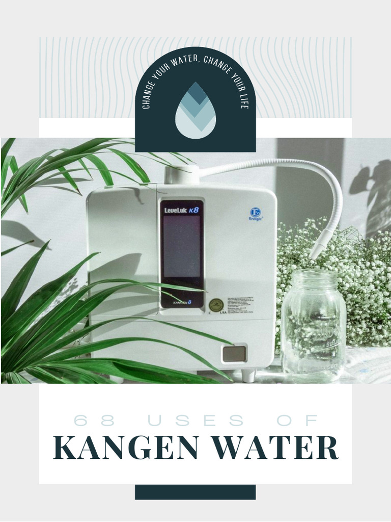 68 Uses of Kangen Water | PDF | Candidiasis | Self-Improvement
