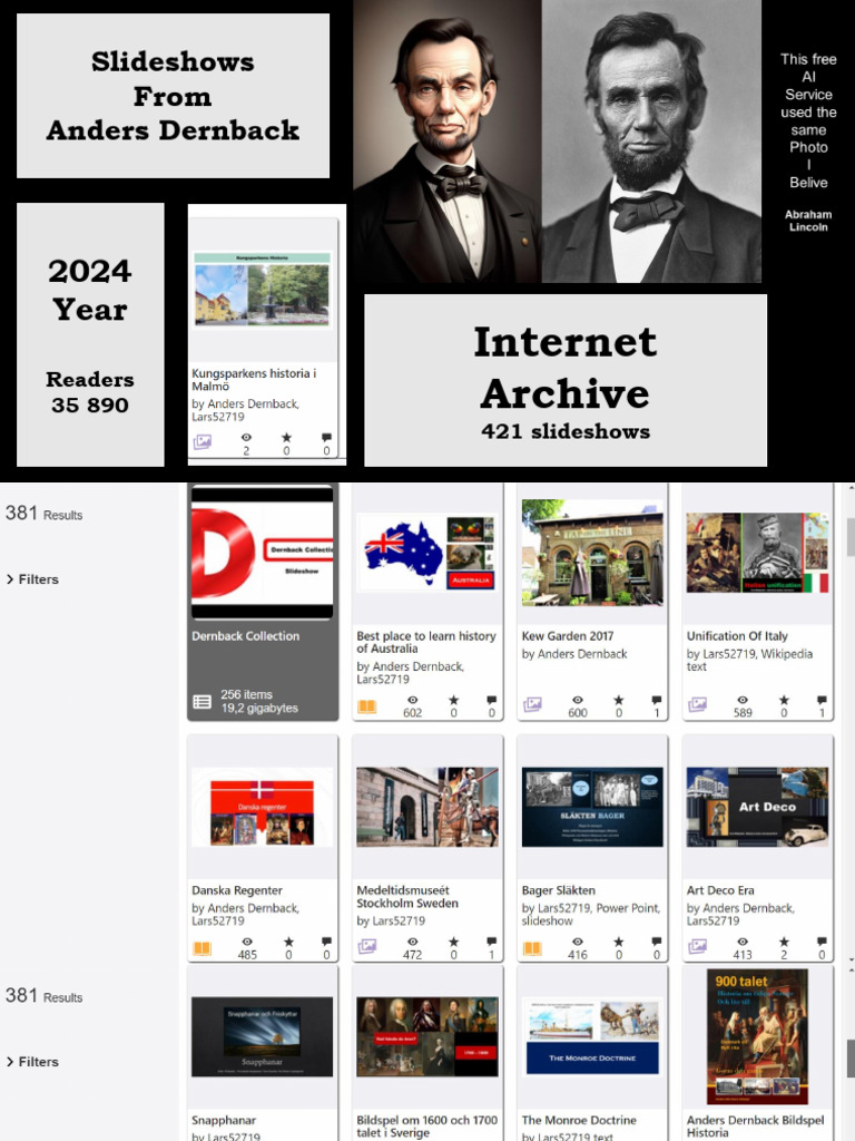 Internet Archive Katalog 2024 08 20 | PDF