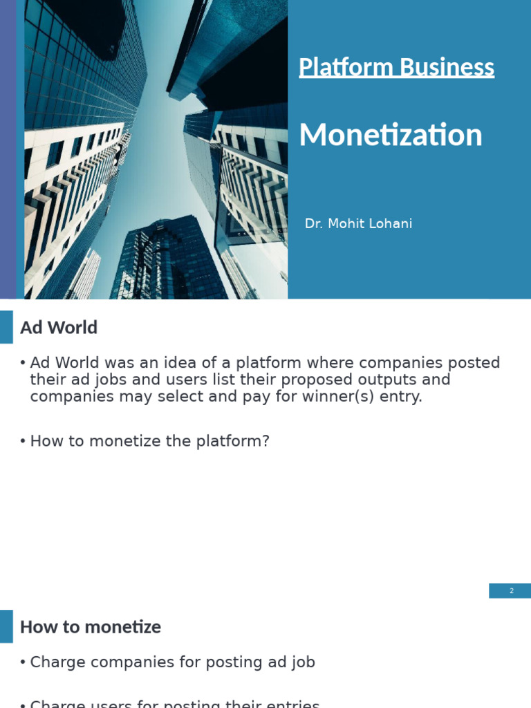 6. Monetization | PDF