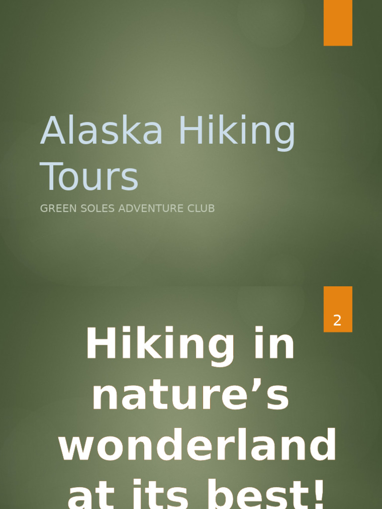 Alaska Hiking Tours | PDF