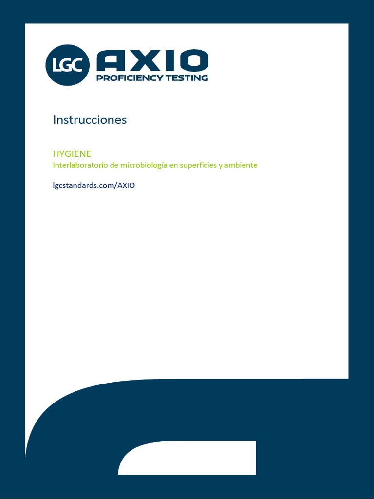 HYGIENE Sample Preparation Instructions ES | PDF