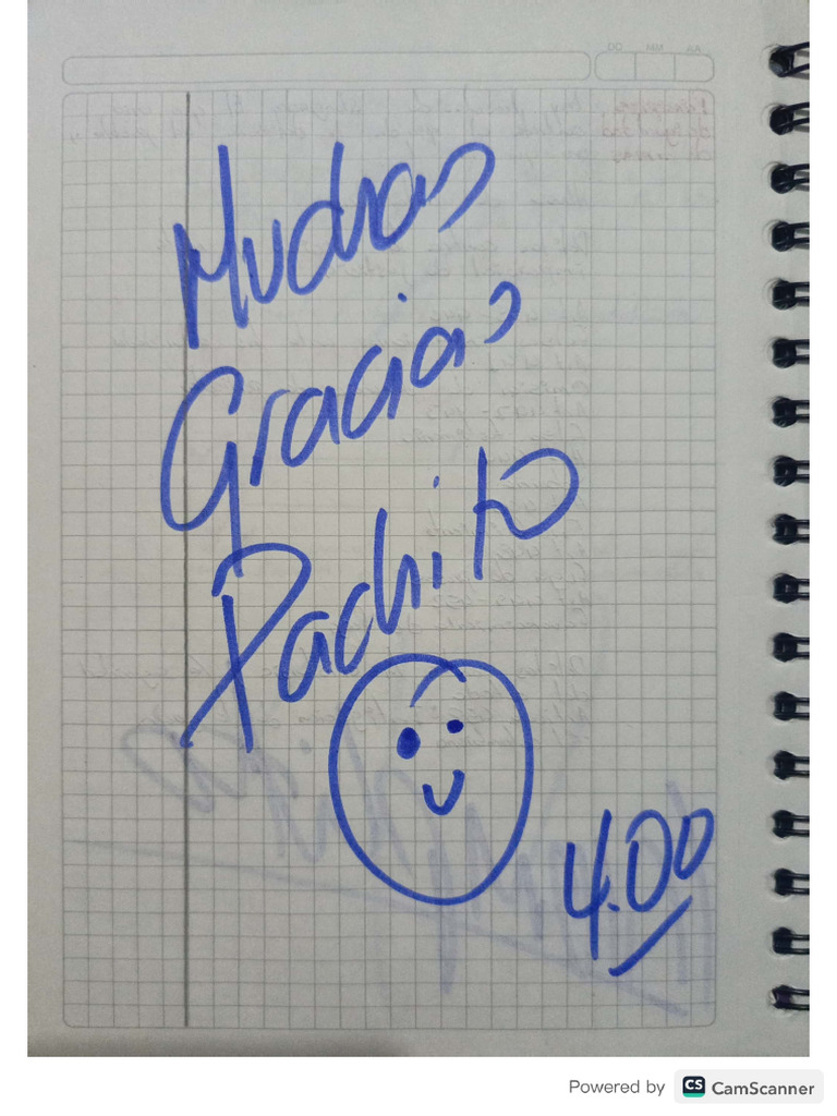 Cuaderno Pachio | PDF