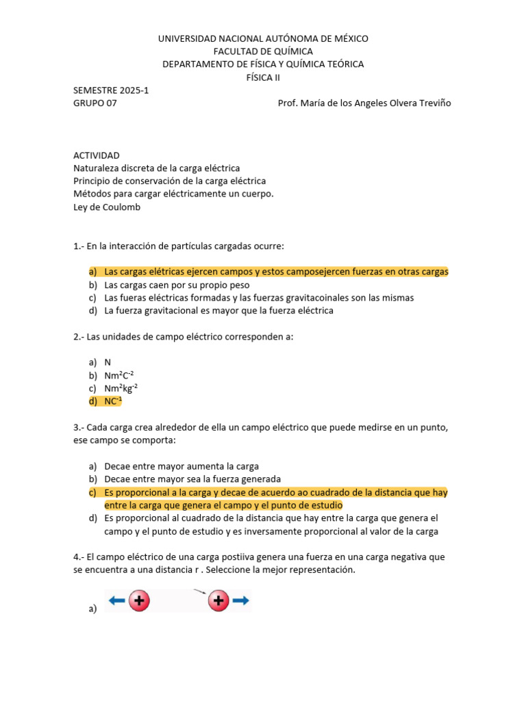 Carga Eleì Ctrica. | PDF