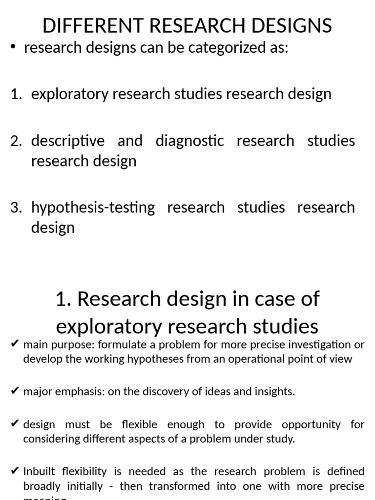 Research Design | PDF