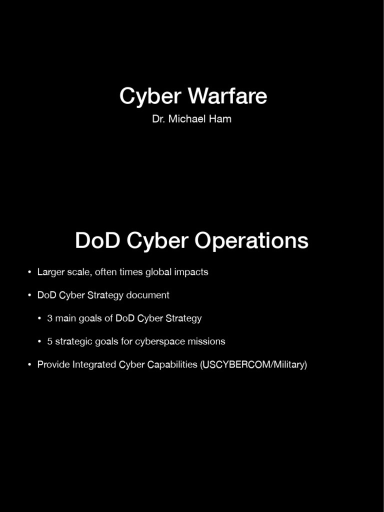 02 Cyber Warfare | PDF