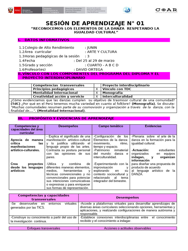 Sesion N°1 - 4 - Arte | PDF