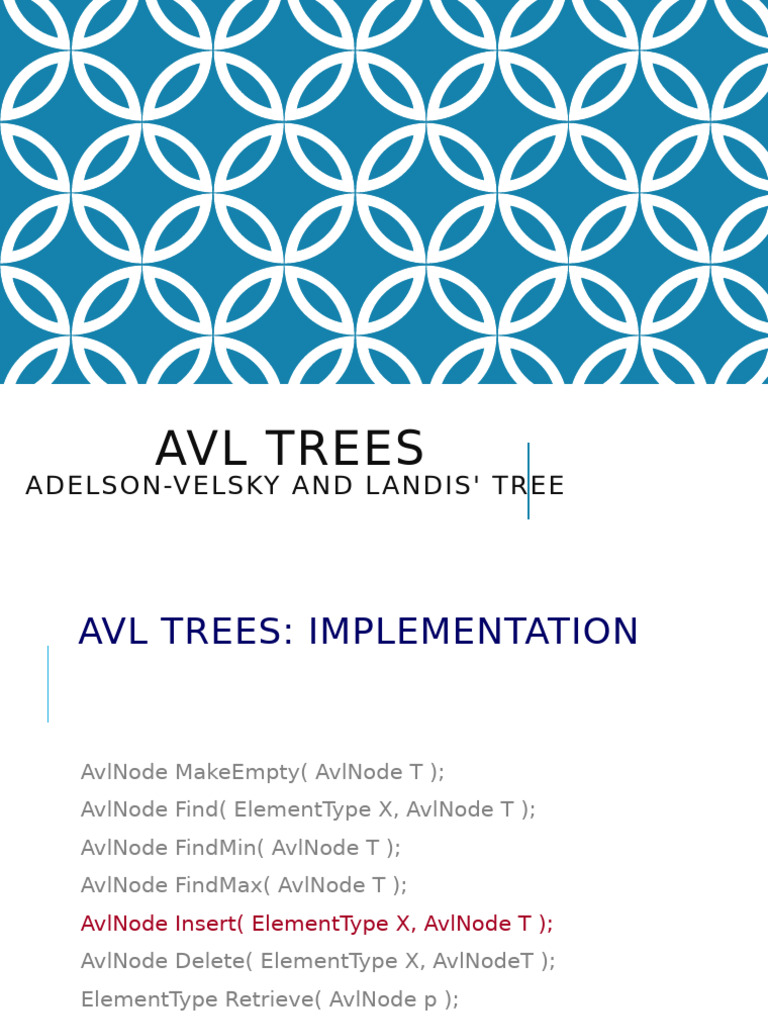 AVL Trees (Implementation) | PDF