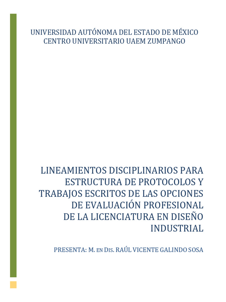 7 - 1 - 5 - Formato de Lineamiento de Opciones de Evaluacion ...