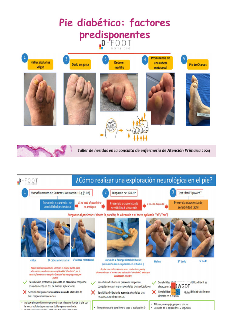 EXPLORACION PIE DIABETICO | PDF