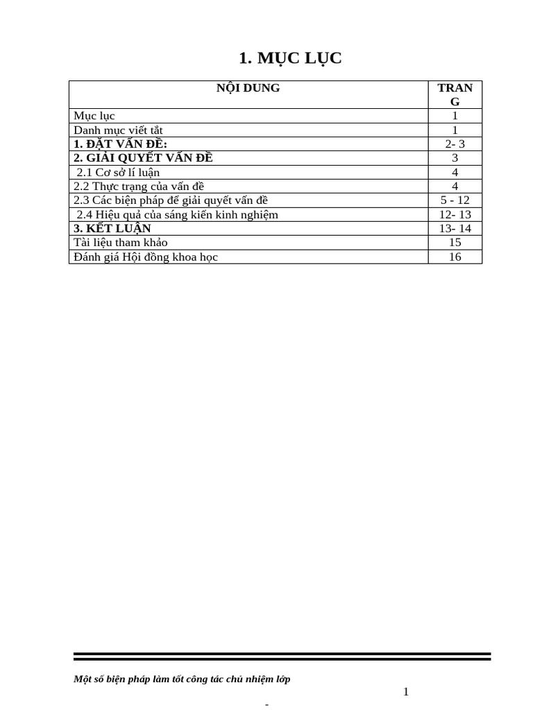 SKKN 1 So Thu Thuat GVCN | PDF