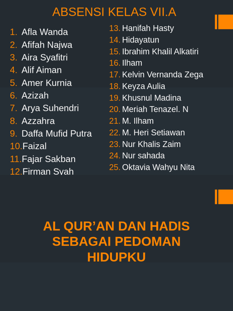 Al Qur'an Dan Hadis Sebagai Pedoman Hidup | PDF