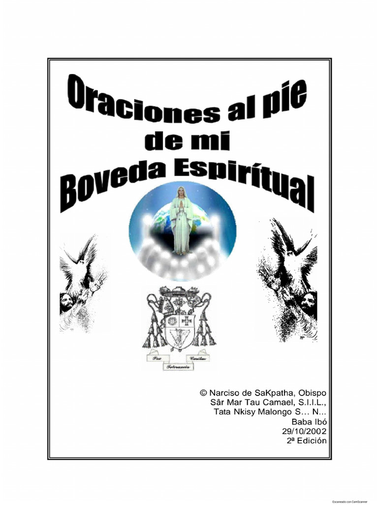 Oraciones Al Pie de Mi Boveda Espiritual | PDF