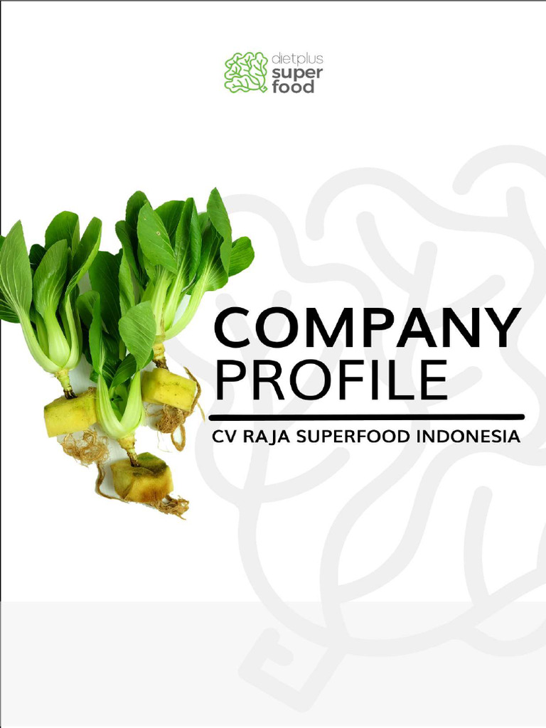 Company Profile CV Raja Superfood Indonesia | PDF