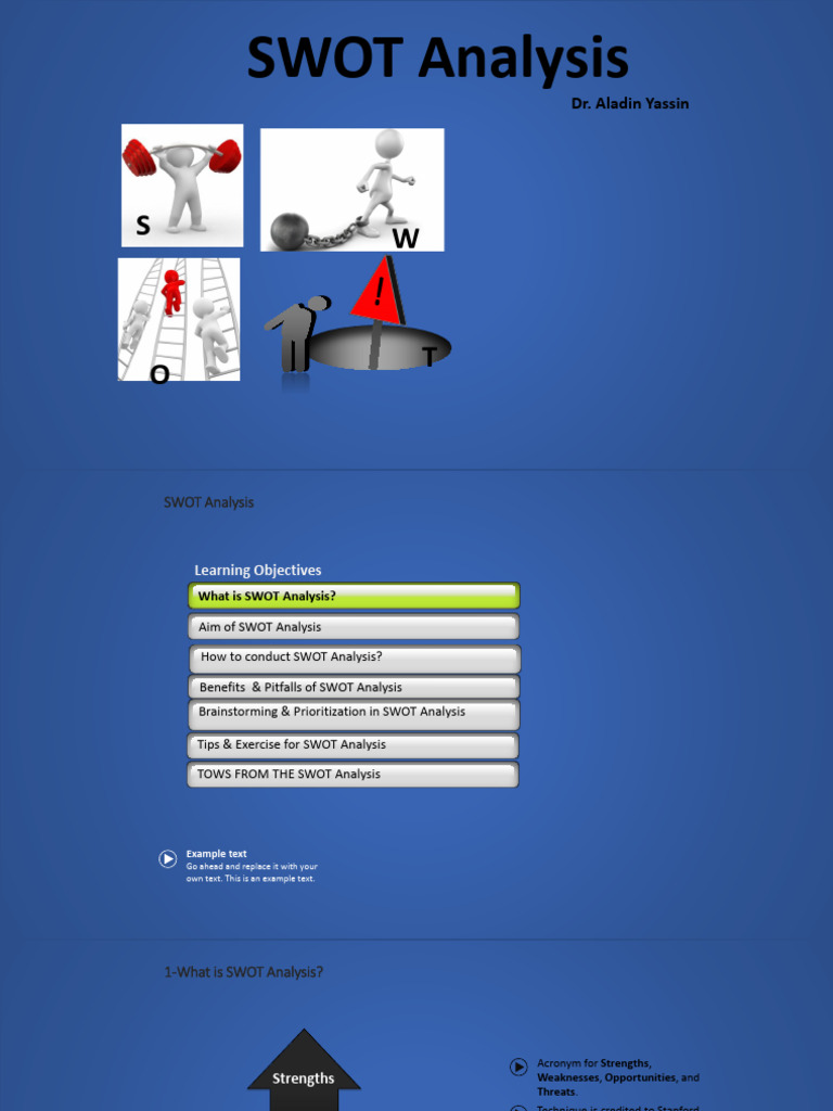 3 - Swot Analsis | PDF