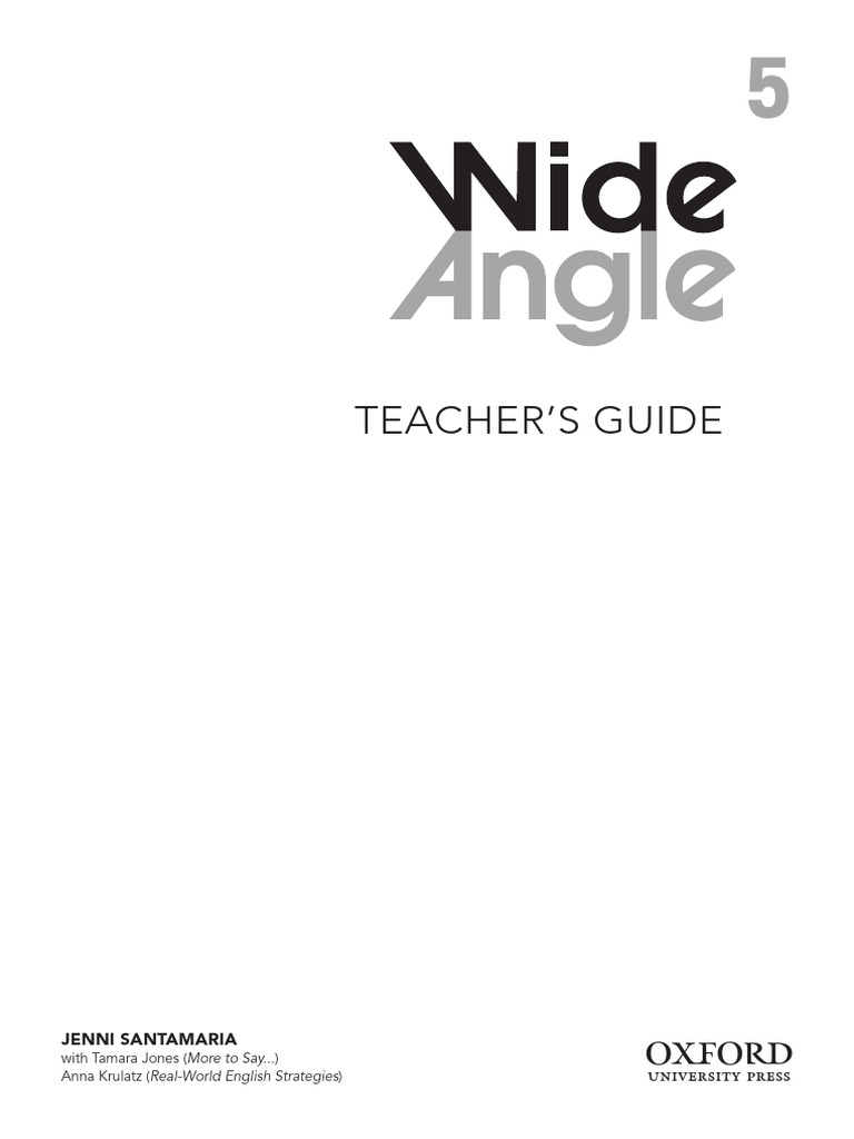 Wide Angle 5 Teachers Book | PDF