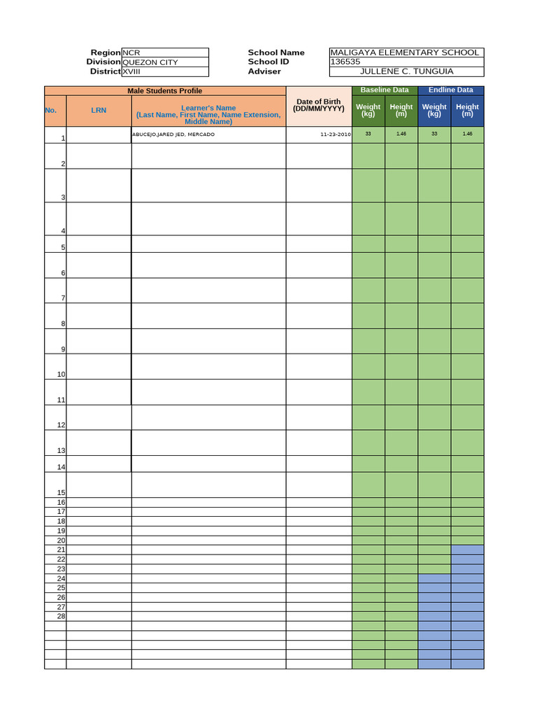 SF8-BMI-TEMPLATE | PDF
