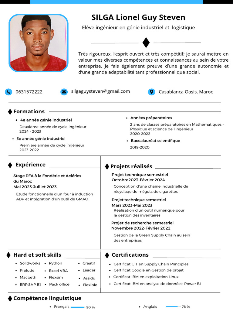 CV SILGA Steven | PDF