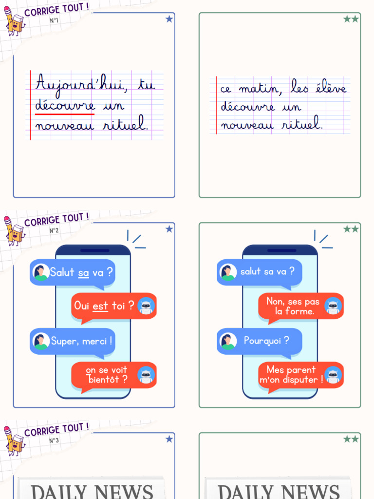 CM2 Rituel D'orthographe | PDF