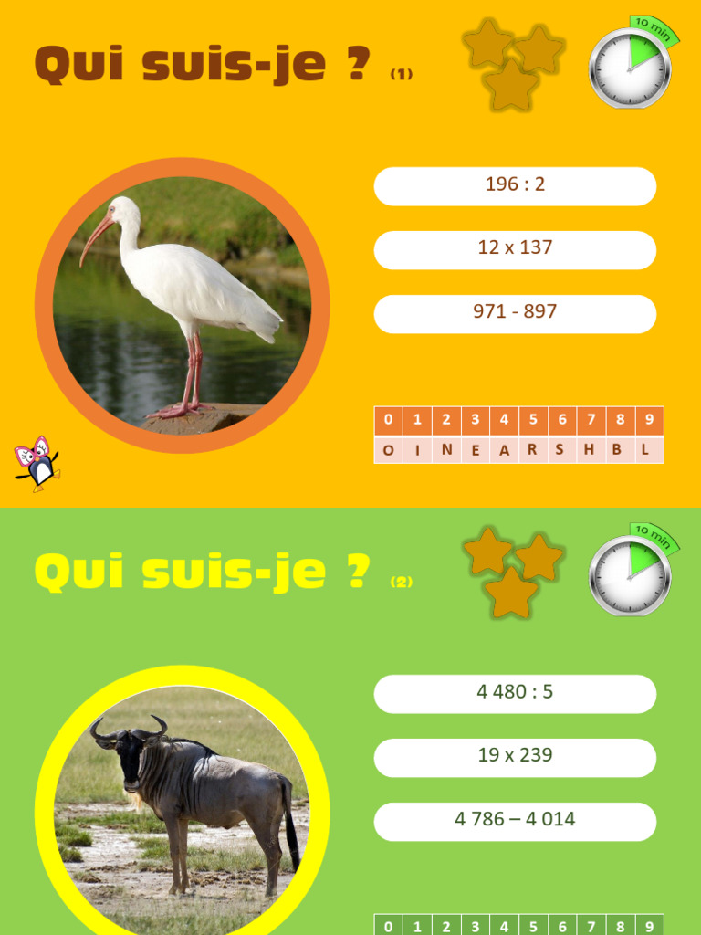 Défi Calcul Posé CM2 CHARIVARI | PDF