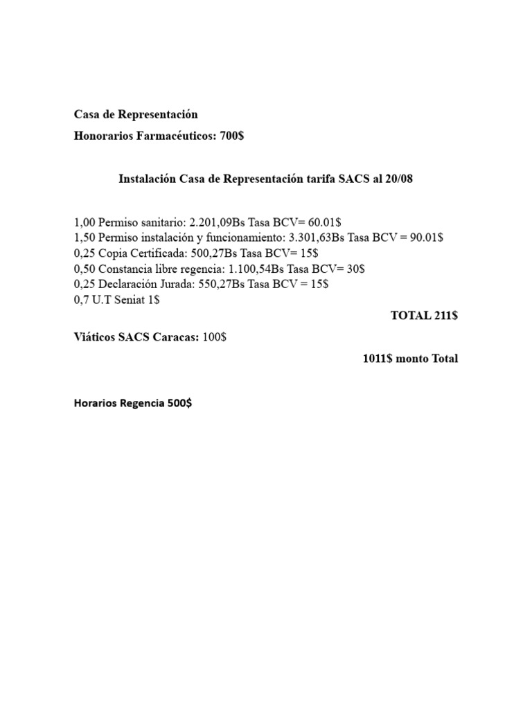 Casa de Representación . | PDF