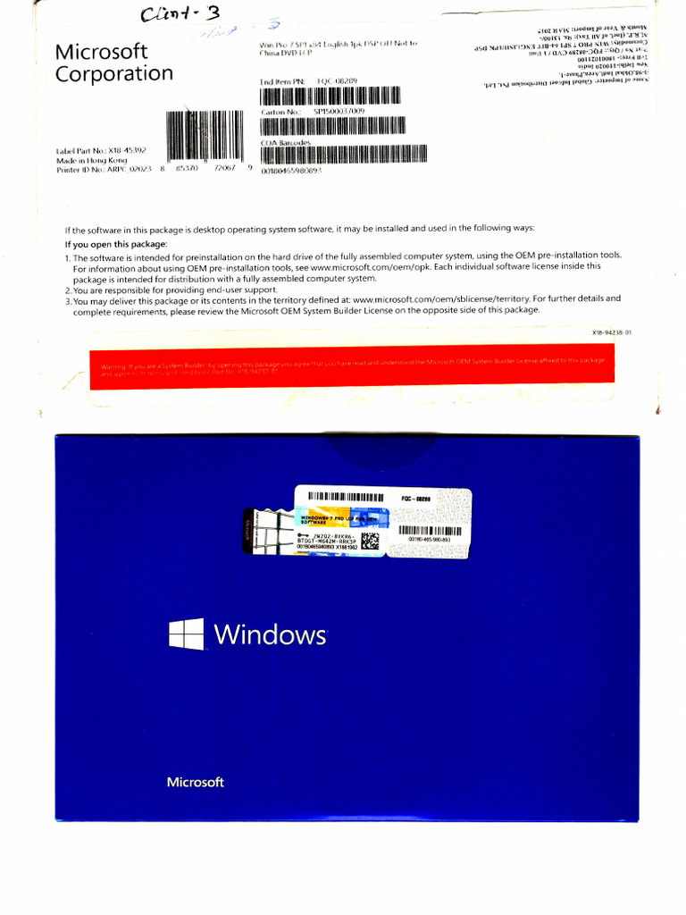 Win 7 Product Key Clint-3 | PDF