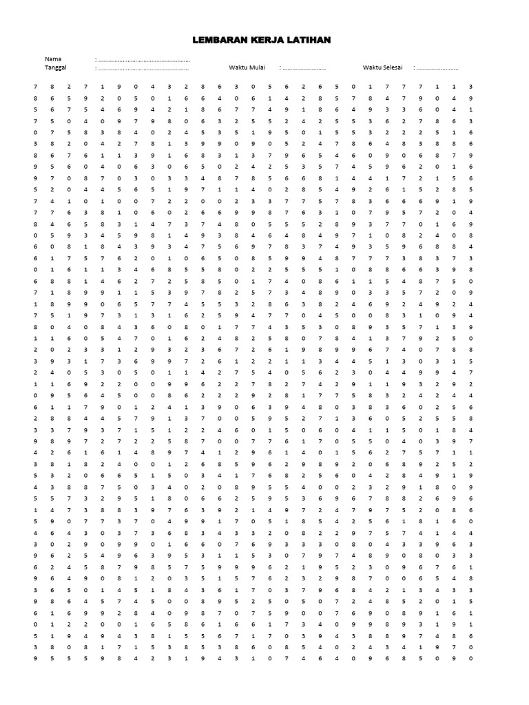 Hitungan Koran | PDF