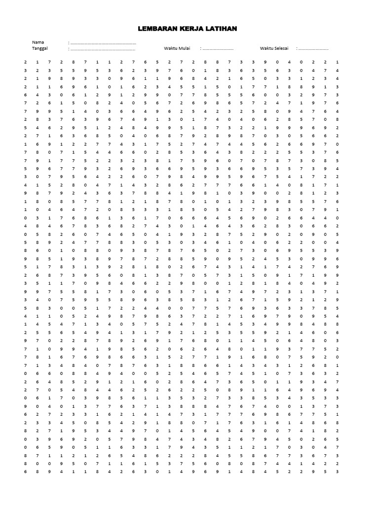 Hitungan Koran | PDF