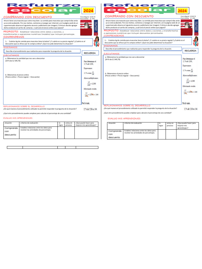 1°ficha 04 - Uni 05 | PDF | Evaluación | Publicidad