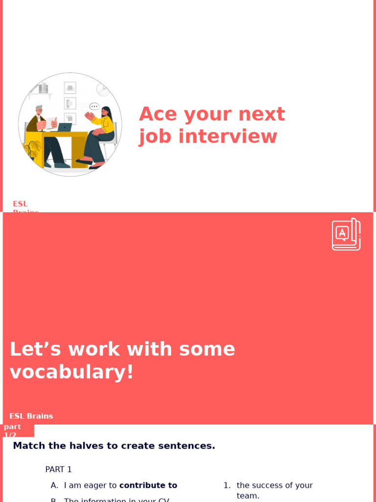 Preparing For Your Next Job Interview | PDF | Employment | Career & Growth