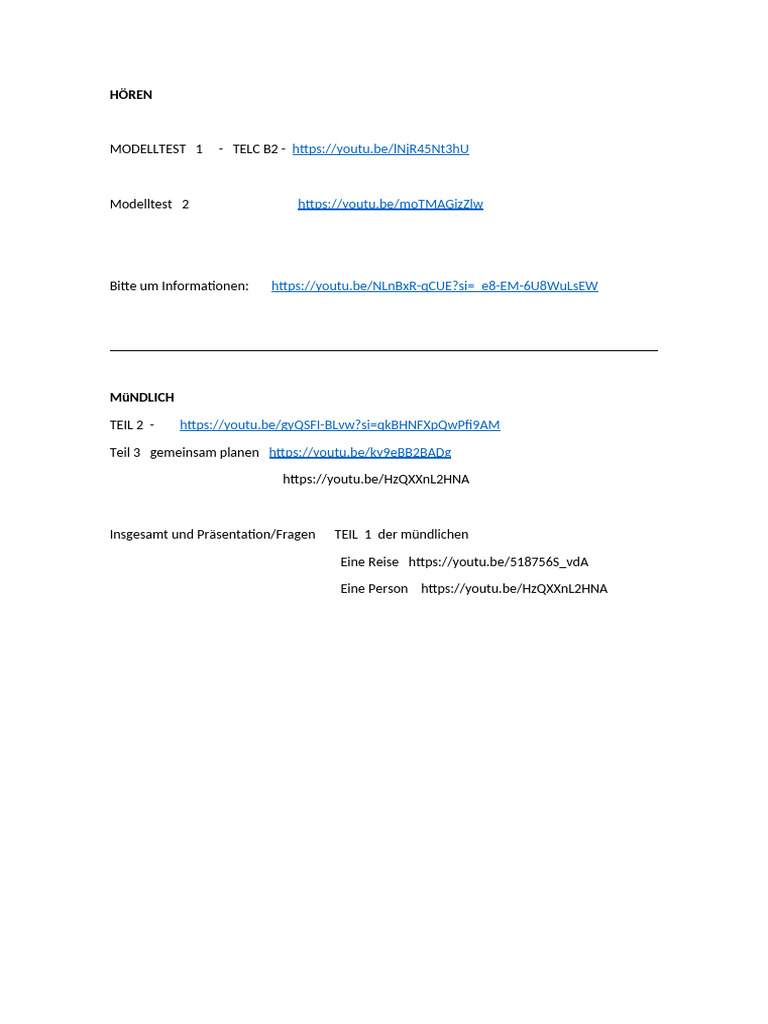 Modell Test b1 Telc | PDF