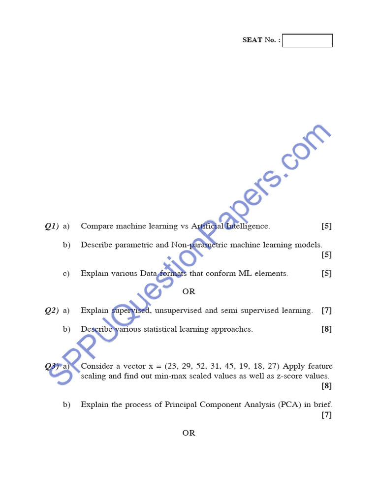 Be - Computer Engineering - Semester 7 - 2022 - October - Machine ...