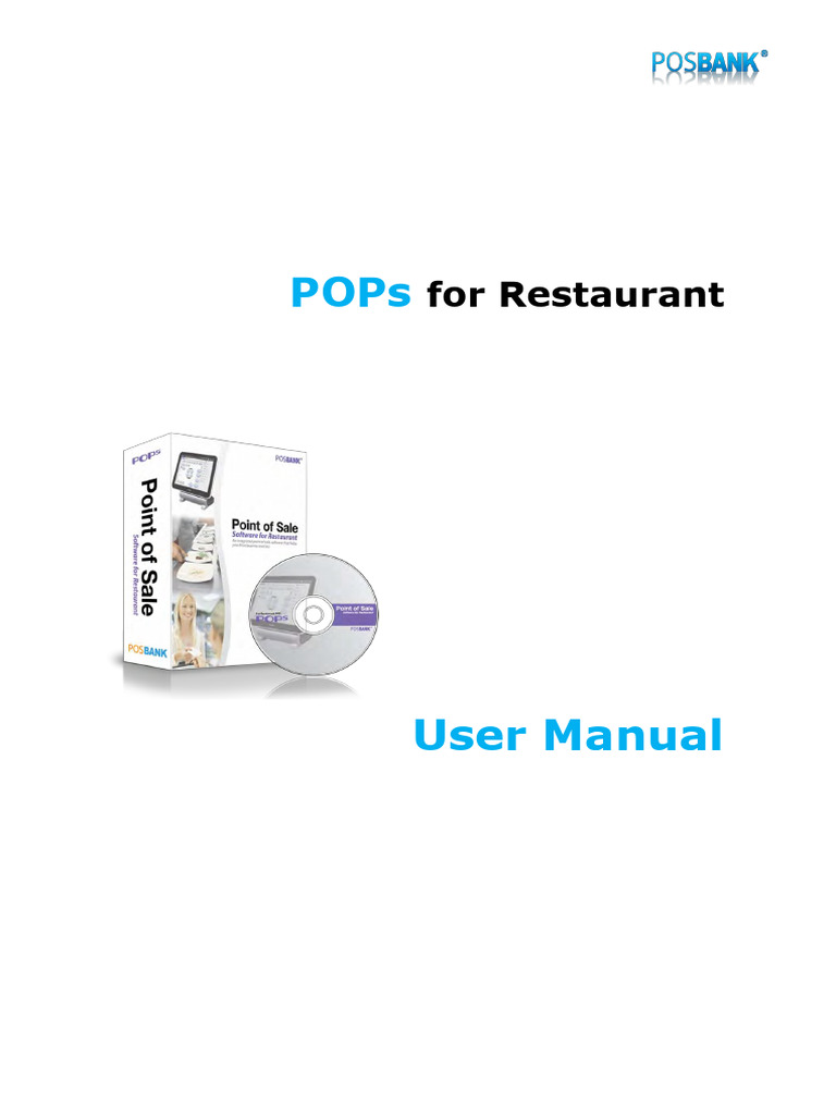 POPs Restaurant Manual v2.1 | PDF