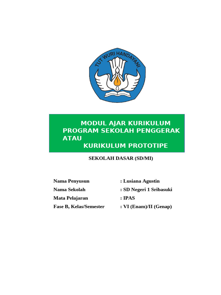 RPP Modul IPAS Kelas 6 Bab 6 | PDF