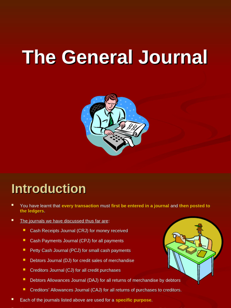 The General Journal | PDF
