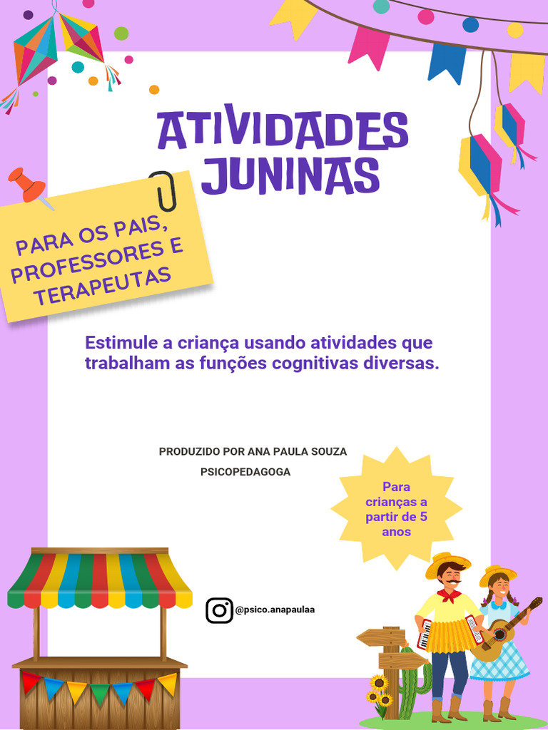 Pack de Atividades Juninas | PDF