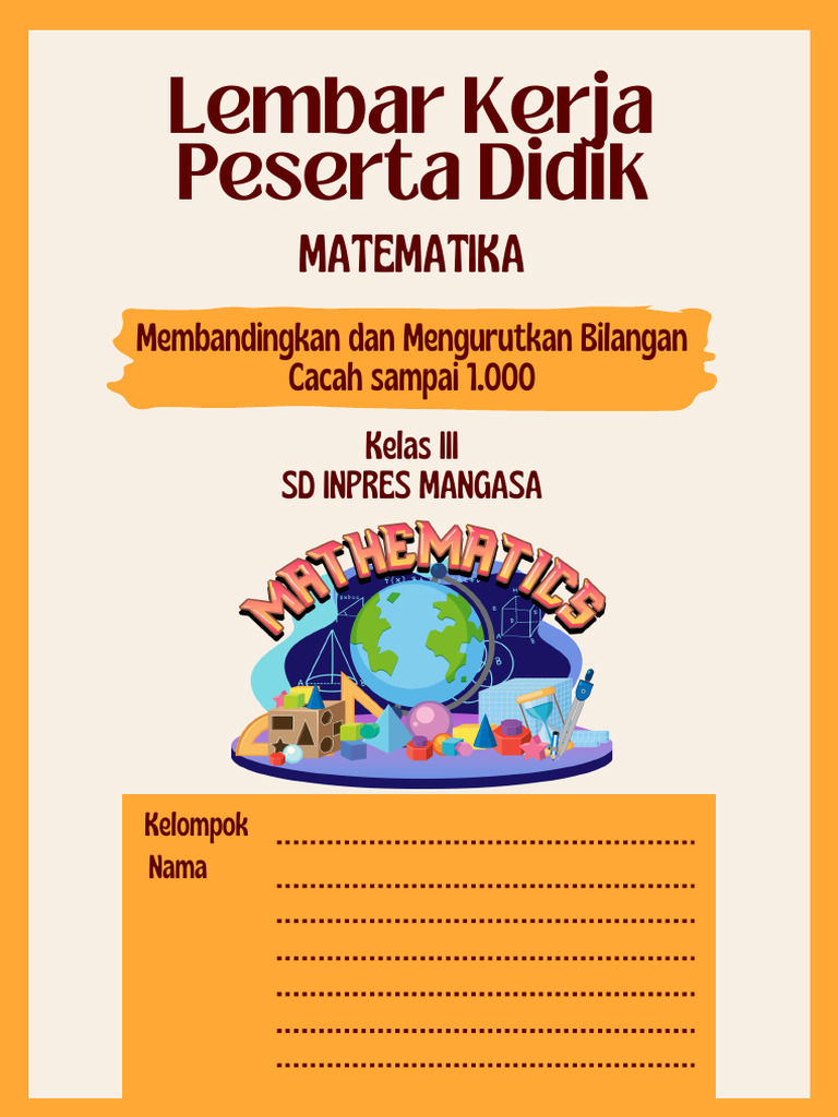 LKPD MTK KLS 3 | PDF