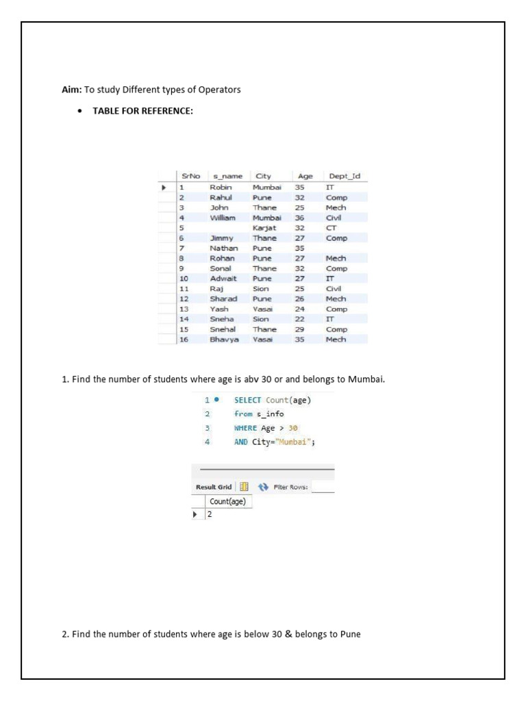 EXPERIMENT NO 7 | PDF
