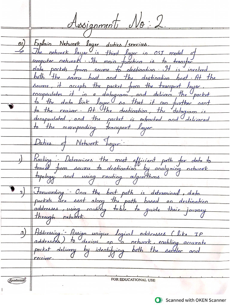 Cn Assignment No 2 | PDF