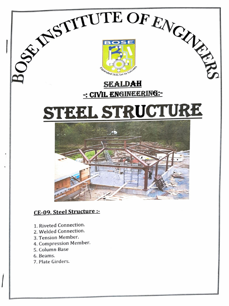 CE-09, Steel Structure | PDF
