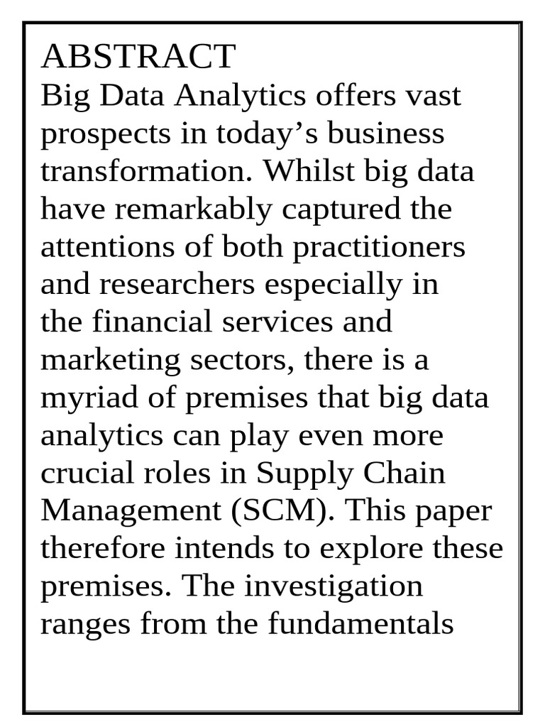 SM Data Analytics Project | PDF