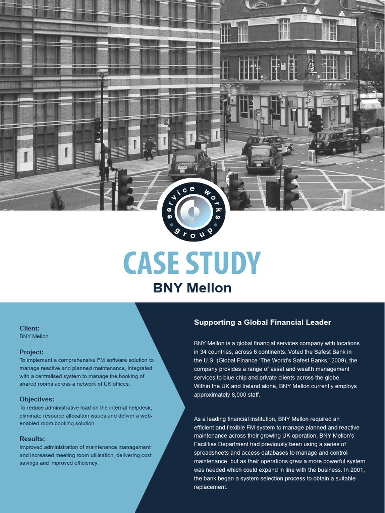 Case Study BNY Mellon | PDF