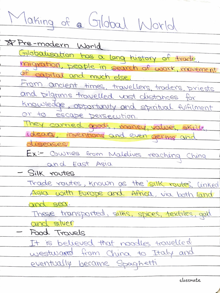 Making of Global World | PDF