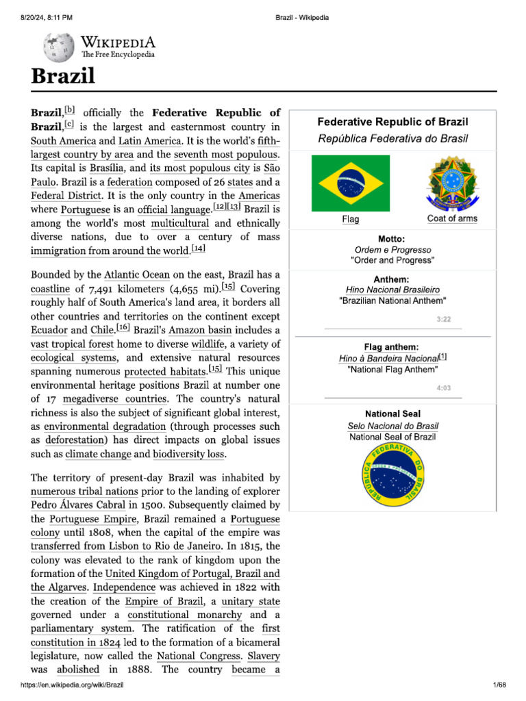 Brazil 1-3 | PDF