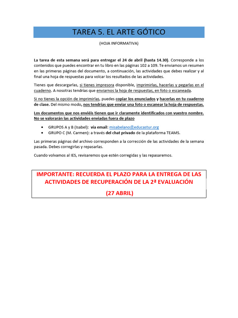 GH TAREA5 2ESO Carmen | PDF