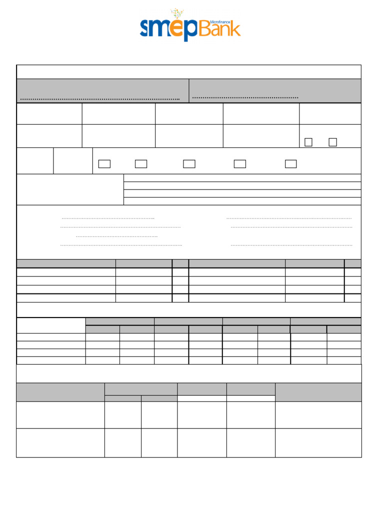 Smep Job Application Form | PDF